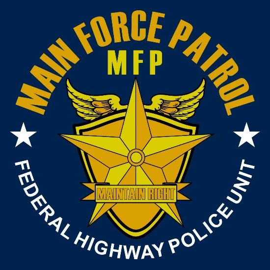 Main Force Patrol Logo MAIN FORCE PATROL Mfp' Men's T Shirt