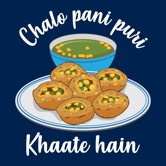 Pani Puri Memes Chal Na Pani Puri Lagana Hindi Meme India Pakistan'