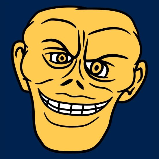 Evil Man Face