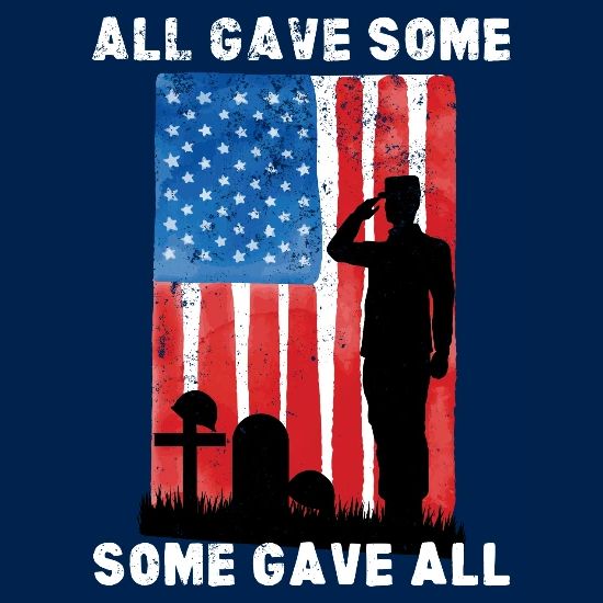 All Gave Some Some Gave All Memorial Day 10" Some Gave All Sign