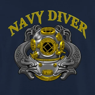 Navy Diver Logo