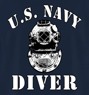 Navy Diver Logo