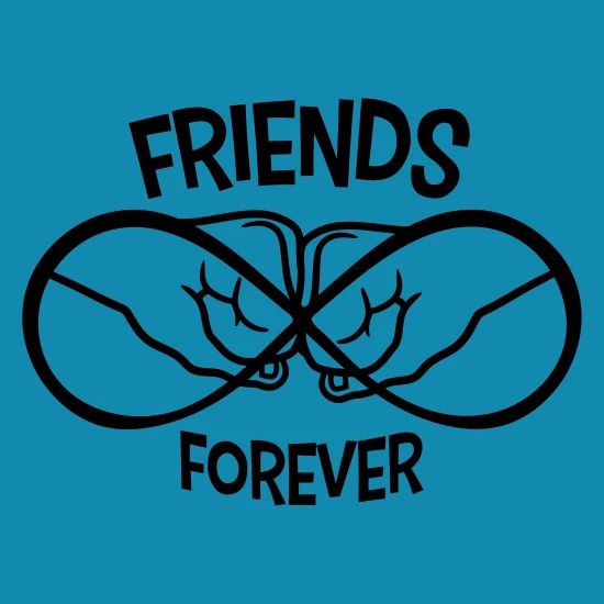 Friends Forever Sign Side By Side, Or Miles Spart Friends Are Forever
