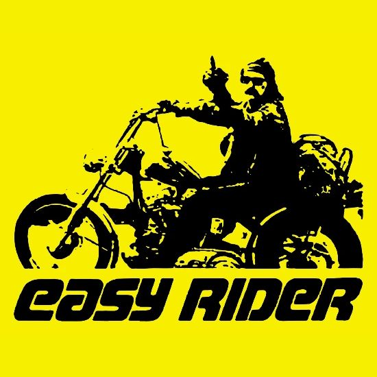 Easy Rider Mittelfinger Poster