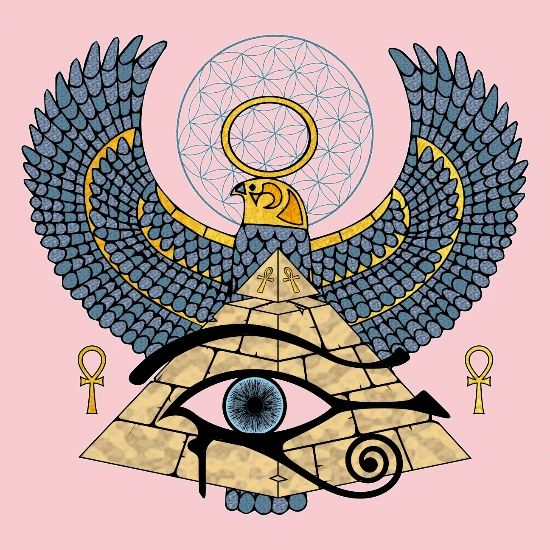 Eye Of Horus Pyramid 450x469