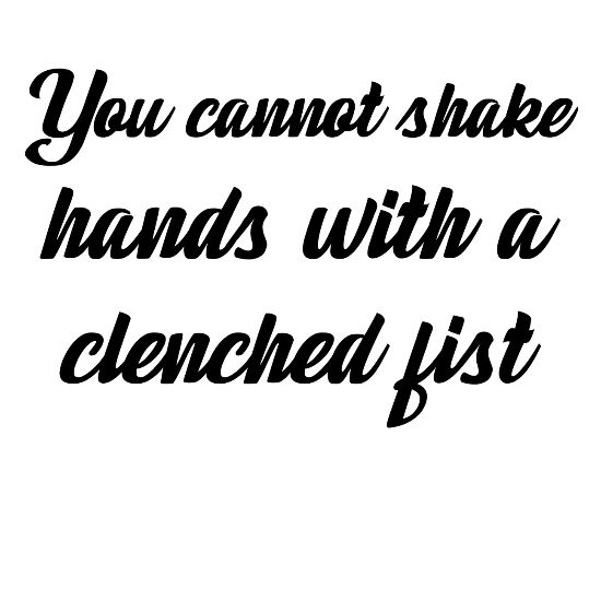 Shake Hands With A Clenched Fist Quote Coyote FaceBook Cover Images