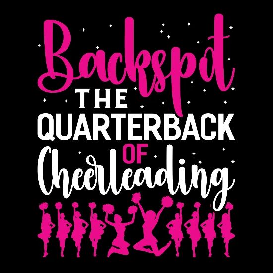 Cheer Back Spot Quotes Cool Im A Back Spotter Cheer Backspot Shirts