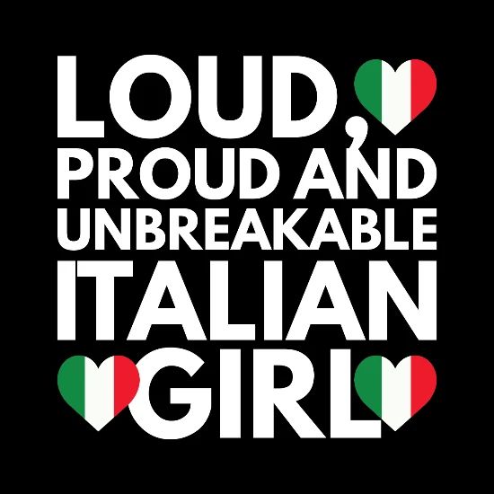 Proud To Be Italian