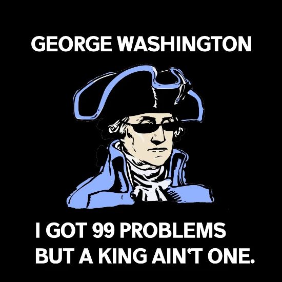 Geoege Washigton Arrived Meme The Adventures Of George Washington'