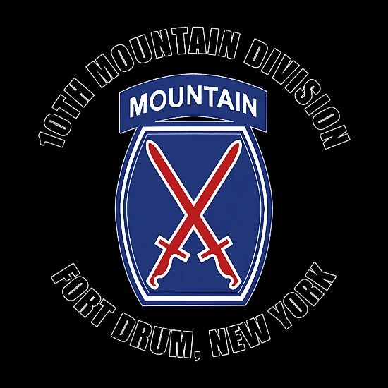 Fort Drum Logo Mountain Warriors Sled Hockey Tournament This Weekend