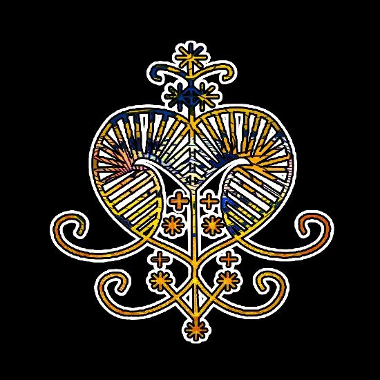 Oshun Veve A Voodoo Veve Acts As A Magick Symbols Book Oshun Veve