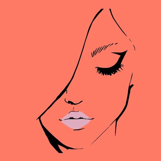 Beau Dessin De Femme Beau Caractère De Dessin Animé De Femme