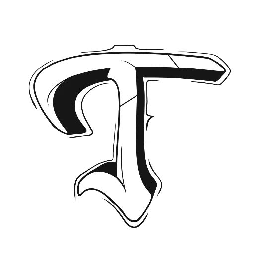 Cool Graffiti Letter T