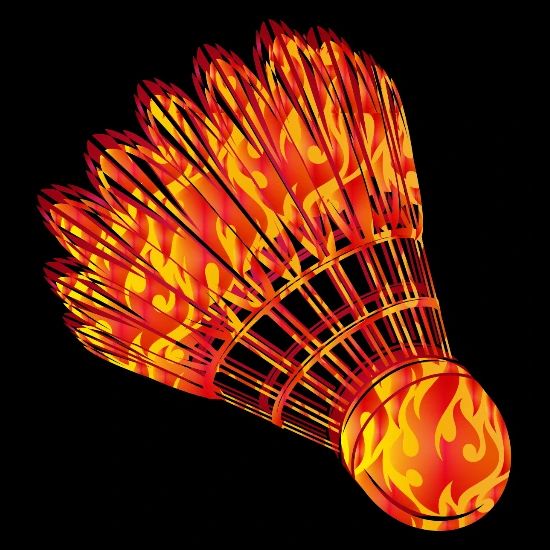 Badminton Shuttlecock Drawing