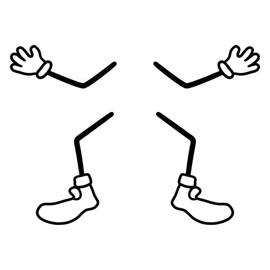 Cartoon Arms And Legs