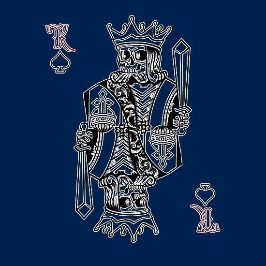 Kingspade Skull Logo