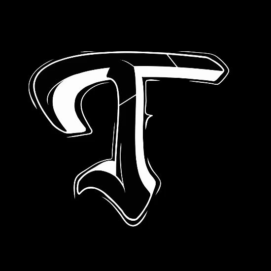 T Graffiti Letters