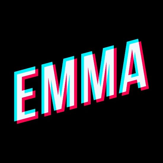 Name Emma Wallpaper Female First Name Emma Stock Photo Alamy