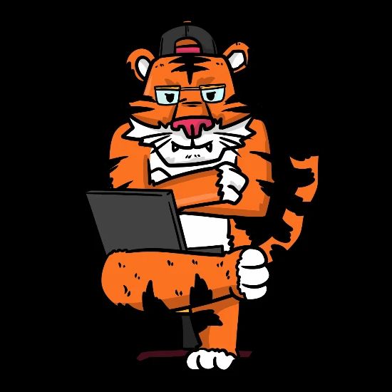 Hacker Tiger' Bandana🌾 Experimente a adrenalina do jogo online com ...