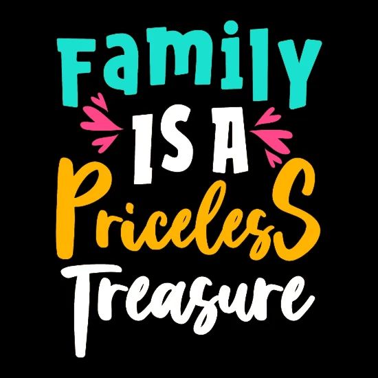 Priceless Family Quotes Family Is A Priceless Treasure" Poster For