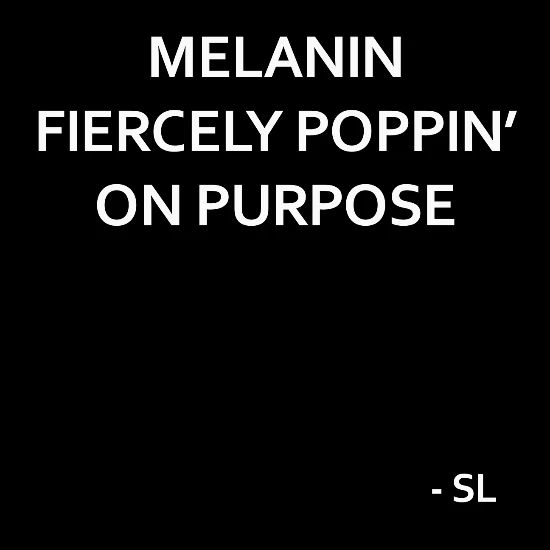 Melanin Poppin Quotes Iron On Decals For Clothing Black Pride Today