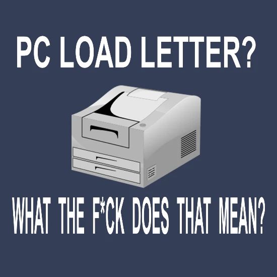 Office Space Pc Load Letter PC Load Letter : R/GenX