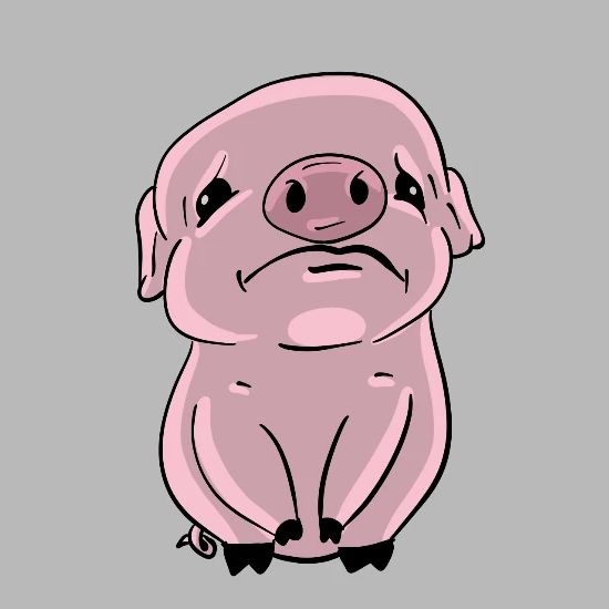Sad Piglet