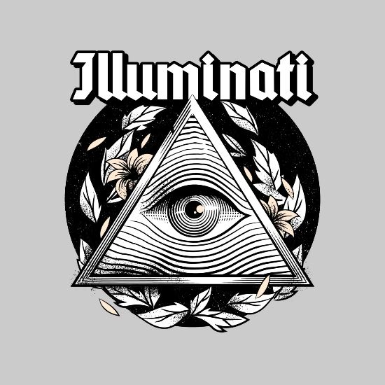 Illuminati Grafisk Design Illuminati Symbol Stock Vektorbilder