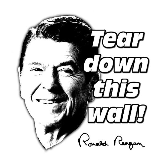 Reagan Quote Tear Down This Wall Ronald Reagan Quote: “Mr.