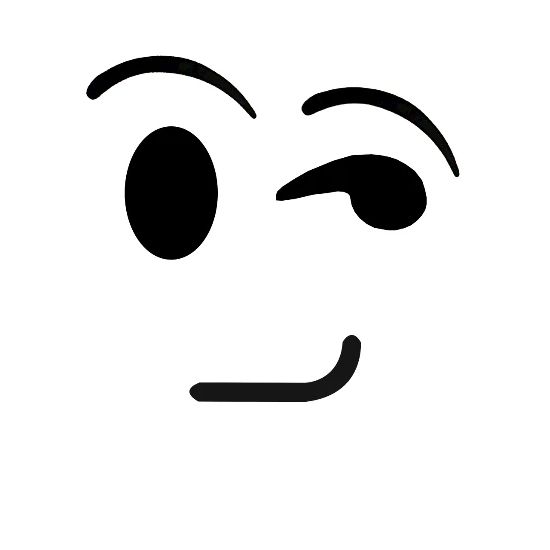 Smug Face Emoticon