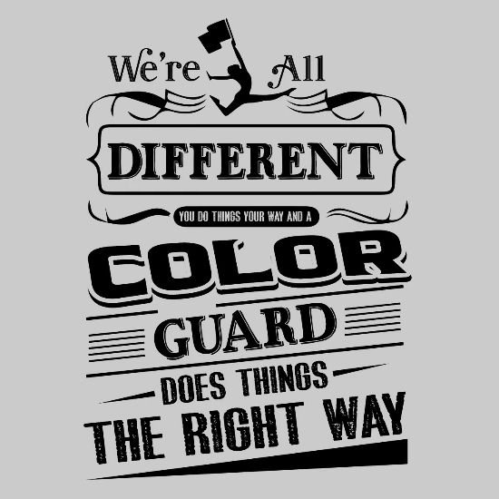 Color Guard Funny Funny Colorguard For A Color Guard T Shirt
