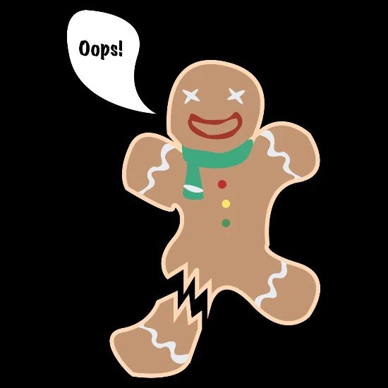 Broken Gingerbread Man