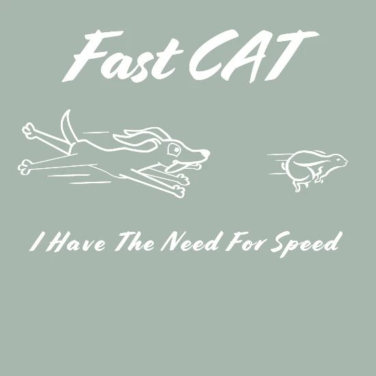 Fastcat Logo FAST CAT – DZK9 Designs