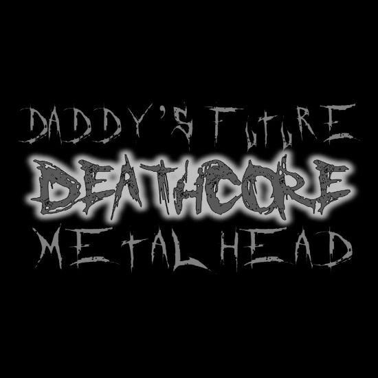 Deathcore Kids DADDYS FUTURE DEATHCORE METALHEAD' Kids' Premium