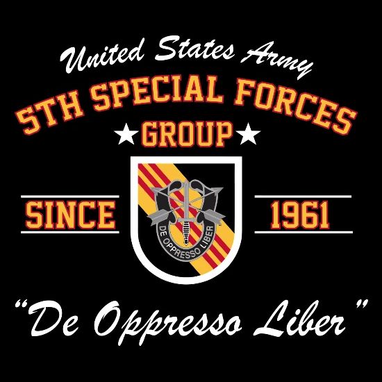 5th Special Forces Group Logo 5th Group Special Forces (Vietnam) Decal