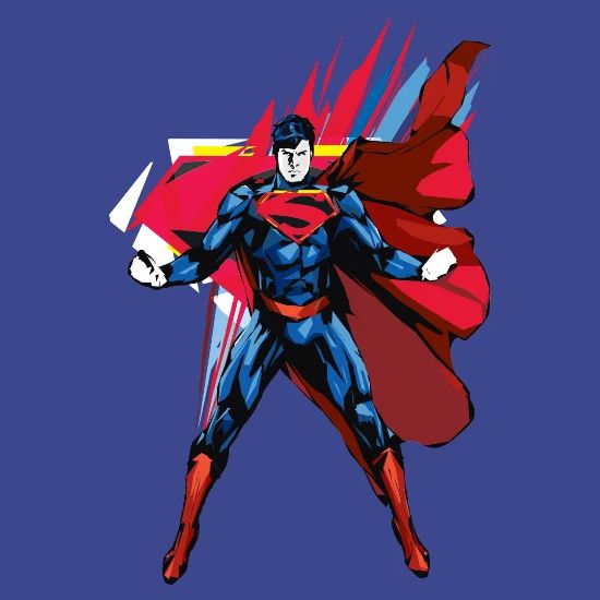 Superman Heroic Pose