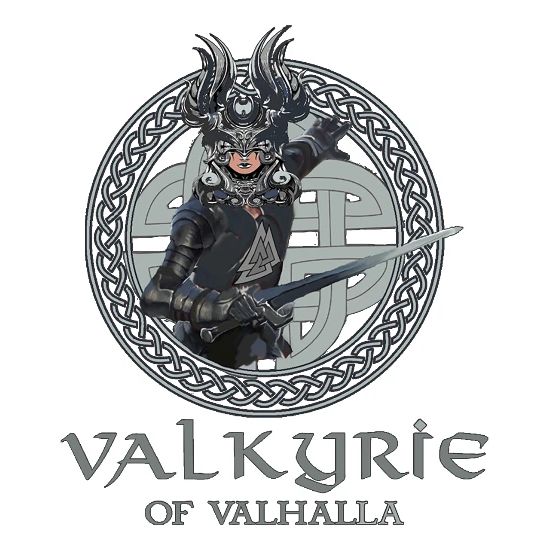 Symbole De La Valkyrie Nordique Valkyrie Svg | Dame Guerrière Svg