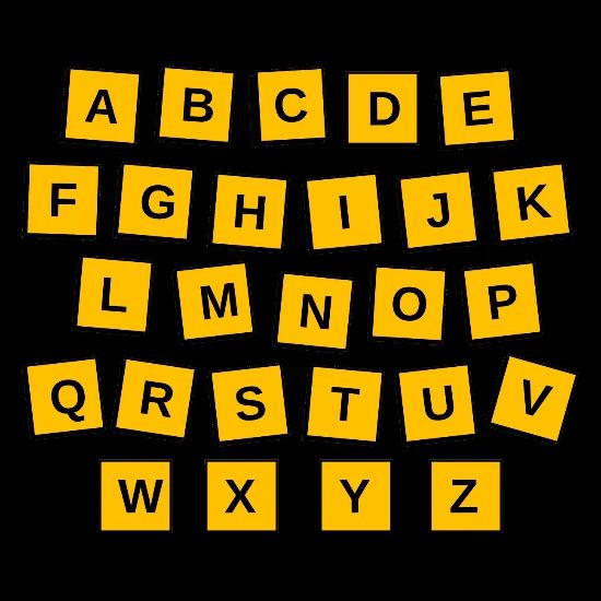 Abc Letters In Order