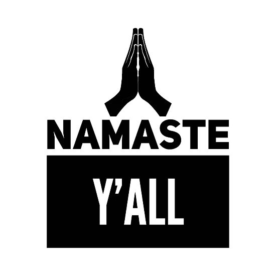 Namaskar Greetings Namaste' Greetings Card By Nest Gifts