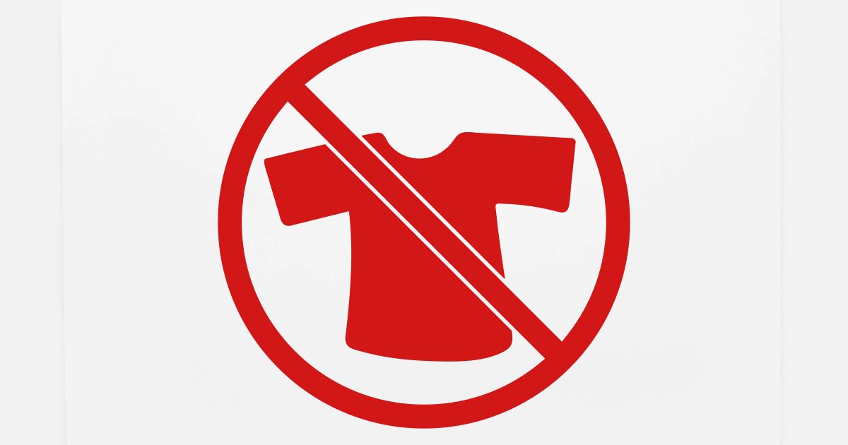 No Clothing Allowed