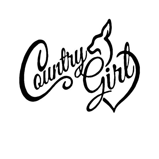 Country Girl Deer Logo