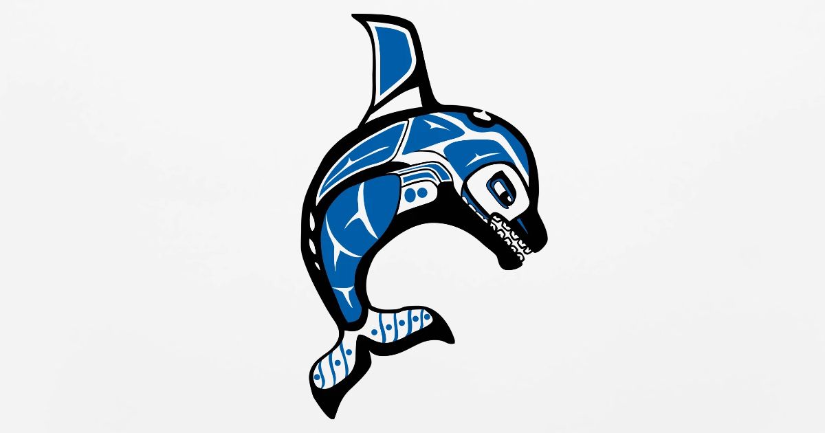 Northwest Native Orca Drawings Killer Whale' By Robert Davidson