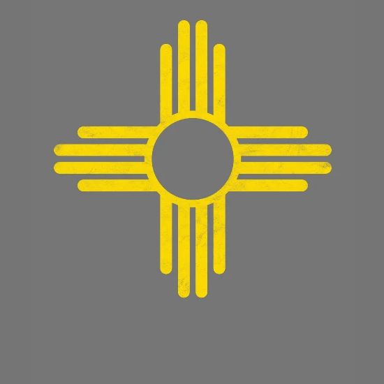 Vintage New Mexico Flag Zia Sun Retro Distressed Computer Backpack ...