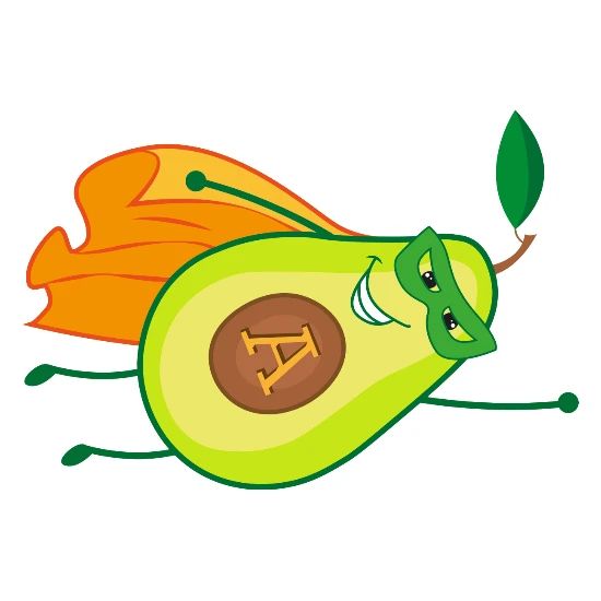 Avocado as Superhero, Avocado, Funny, Hero Small Buttons | Spreadshirt