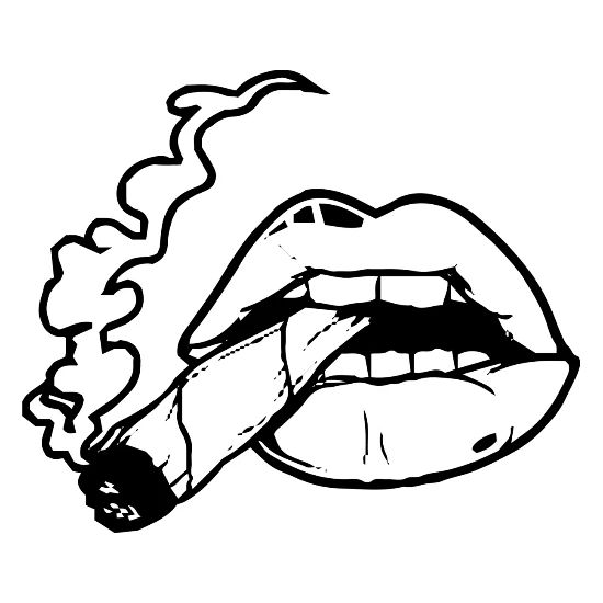 Lips With Smoke Svg | Lipstutorial.org