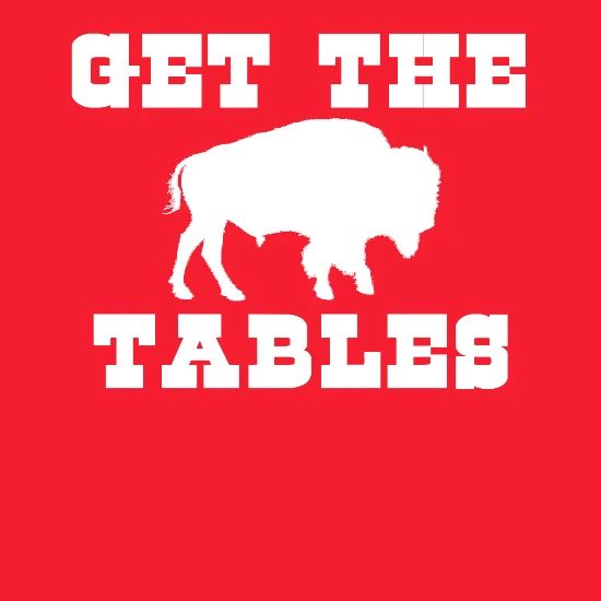 Bills Mafia - Get The Tables - Buffalo Football Full Color Mug ...