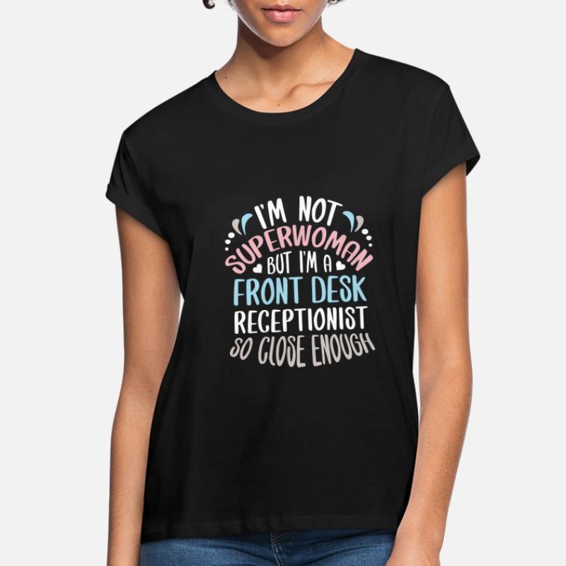 Receptionist T-Shirts | Unique Designs | Spreadshirt