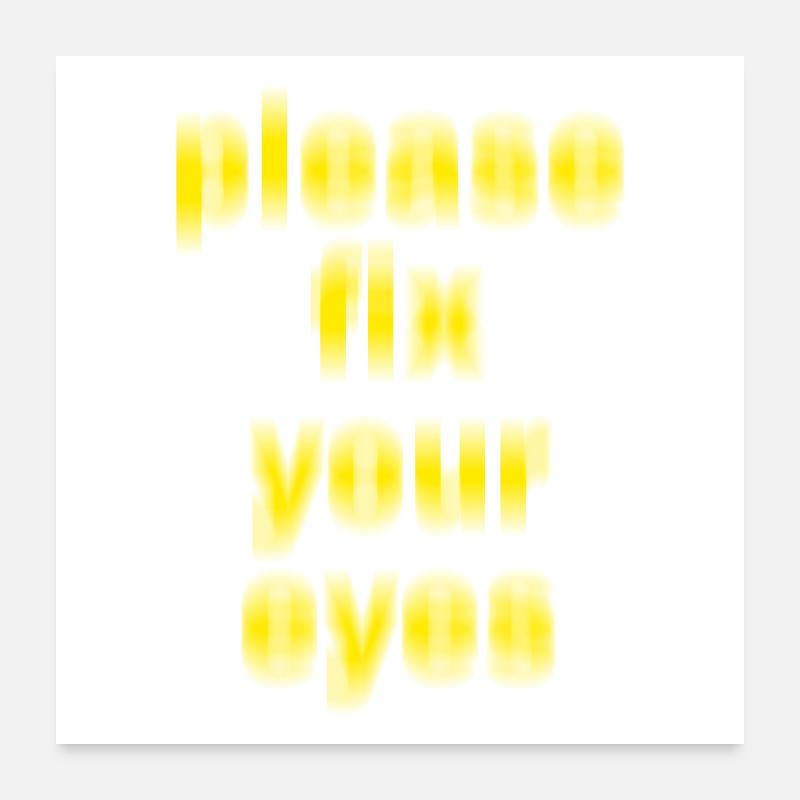 Blurry Posters | Unique Designs | Spreadshirt