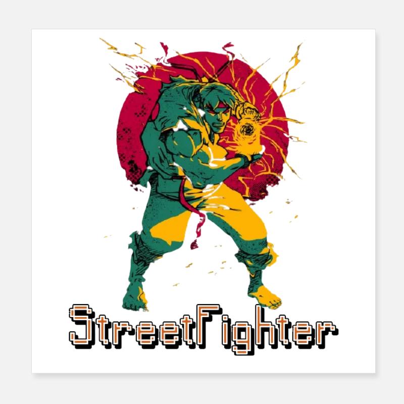 Street Fighter Posters | Unique Designs | Spreadshirt
