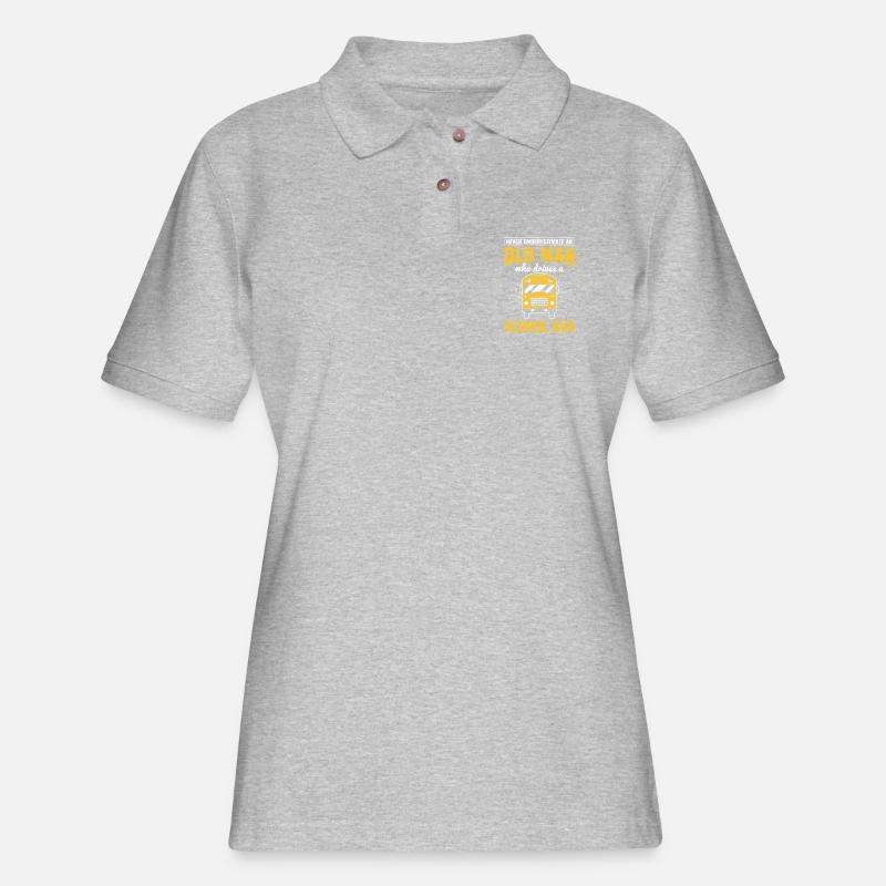 School Bus Polo Shirts | Unique Designs | Spreadshirt